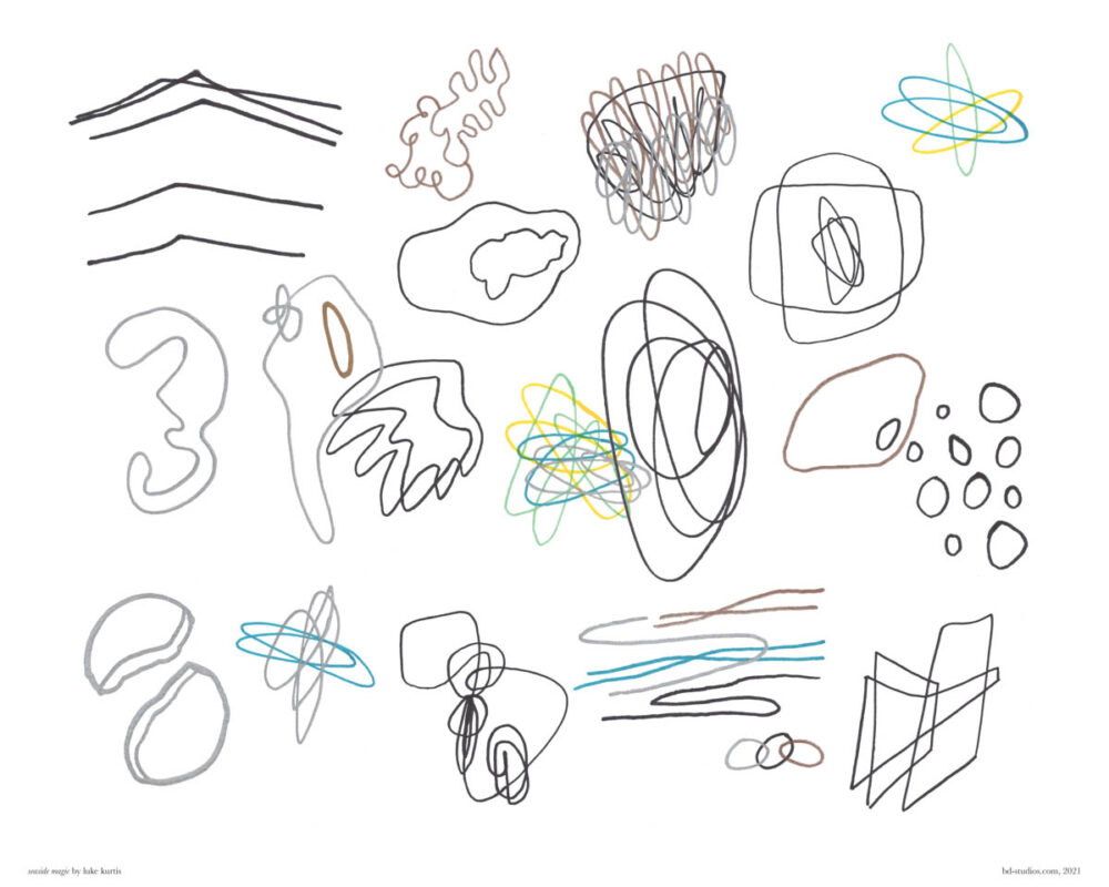 seaside magic print (drawings) — bd-studios.com